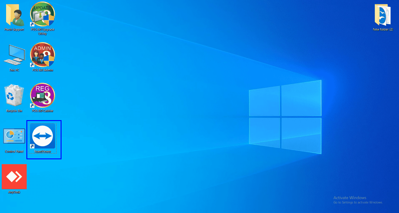 How to find Team Viewer | ptechpos | Griffin