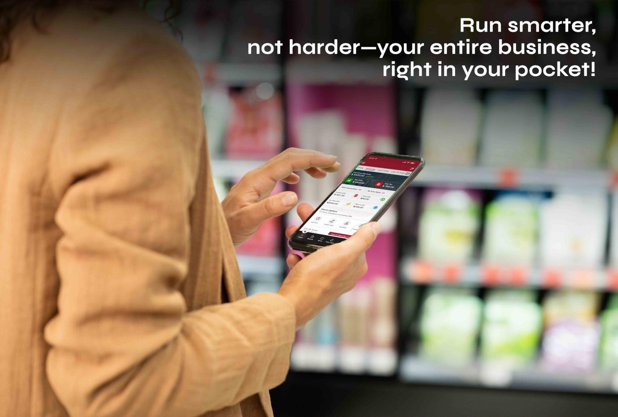 Retail operations with our retail pos system.